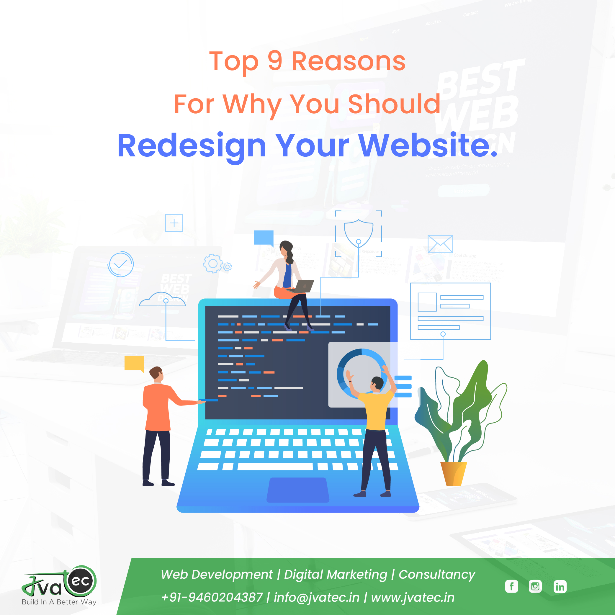 Top 9 Reasons For Why You Should Redesign Your Website - Leading Mobile ...